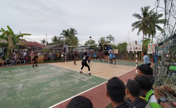 Turnamen Bola Voli Sagu Rendang Cup I Sukses, Tuan Rumah Juara